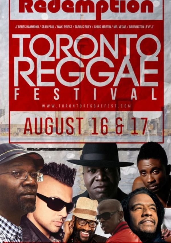 Toronto Reggae Fest is here: Beres, Sean Paul, Tarrus Riley and more ...